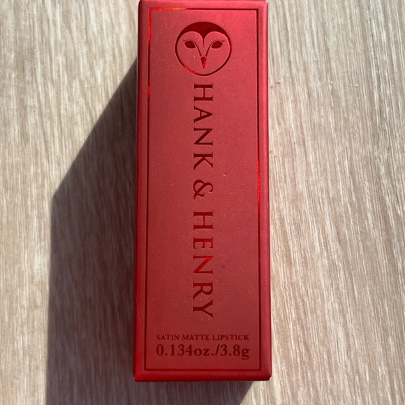 Hank & Henry | Makeup | Hank Henry Satin Matte Lipstick Rich Red | Poshmark